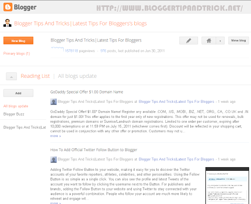 Blogger's New Interface Now Available for All Draft Users