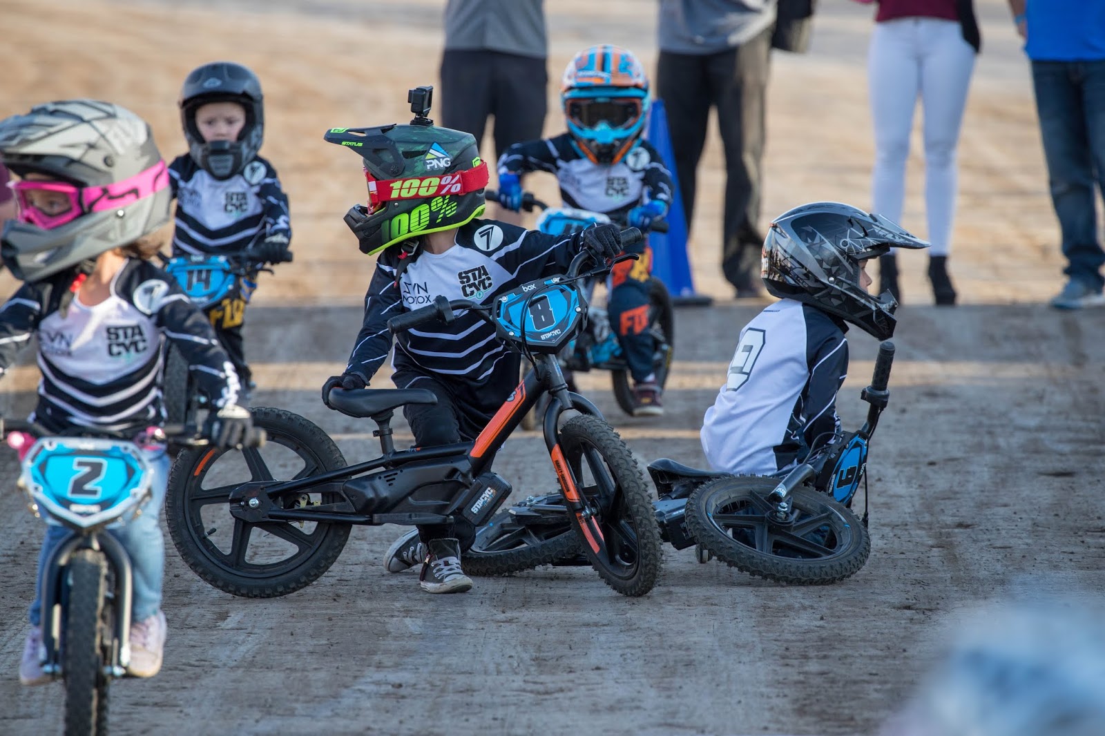 POPPA WHEELIE: STACYC Bicycles race S0-Cal Half-Mile