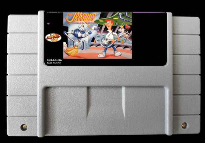 Brilian Store: Retro Game Card 16Bit The Jetsons Invasion of the Planet ...