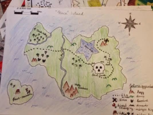 Kincses Térkép Rajz | Térkép