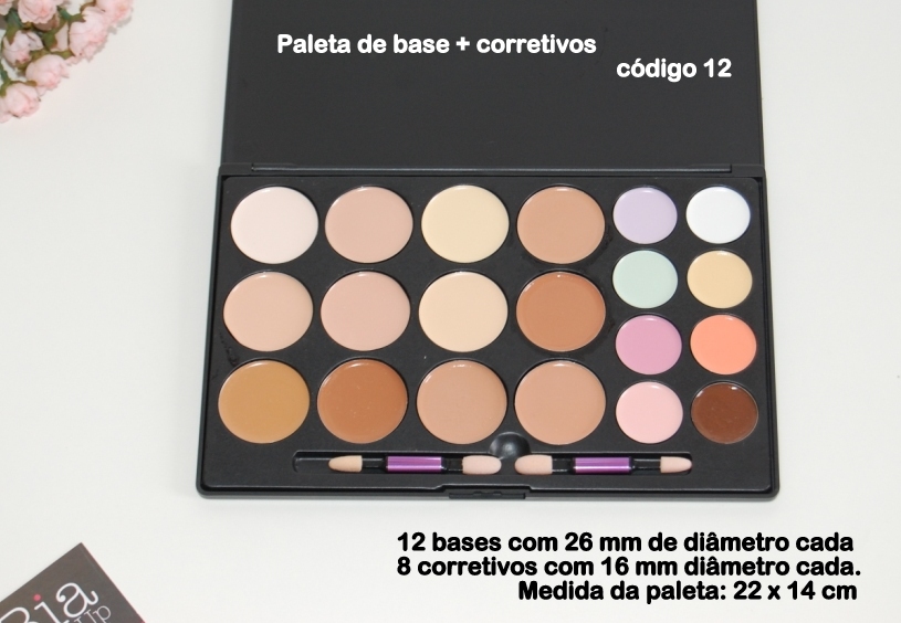 Bia Make Up: Paleta de corretivos
