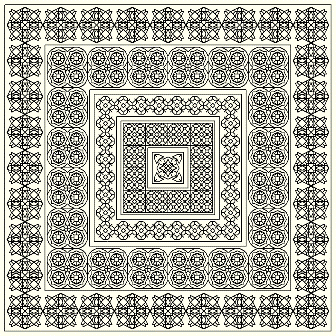 Brain Clutter: Blackwork pattern: Misc blackwork examples #24