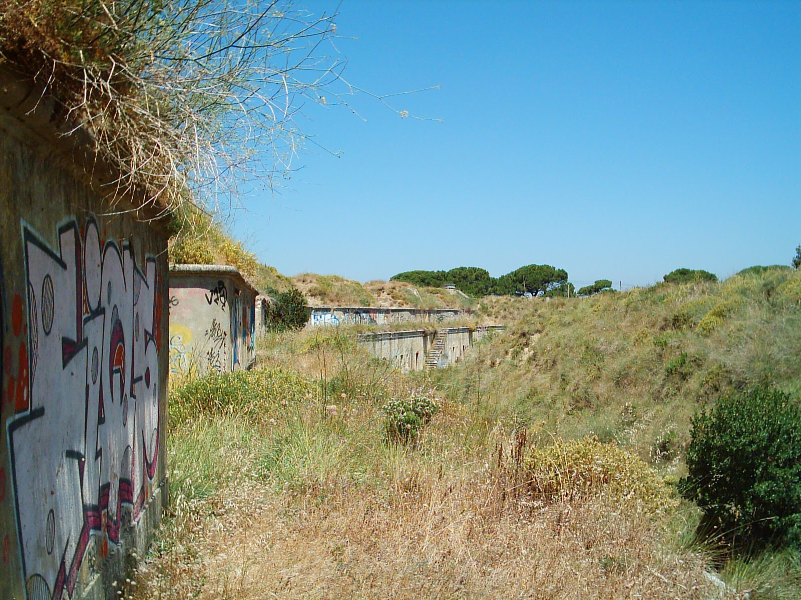 Regimento de Artilharia de Costa : Forte da Alpena - Trafaria