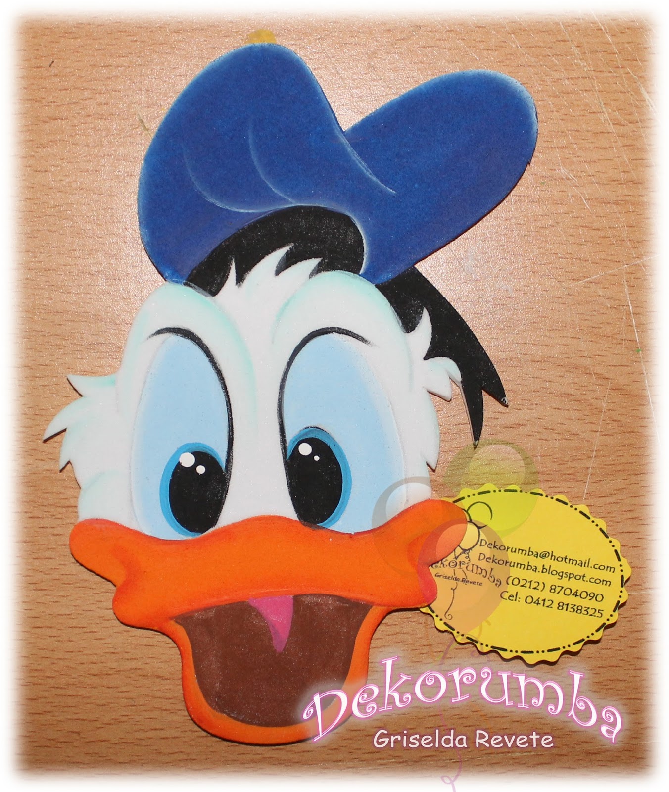 Tarjetas de Invitaciones del Pato Donald - Dekorumba Tarjetas de Invitaciones del Pato Donald - Dekorumba