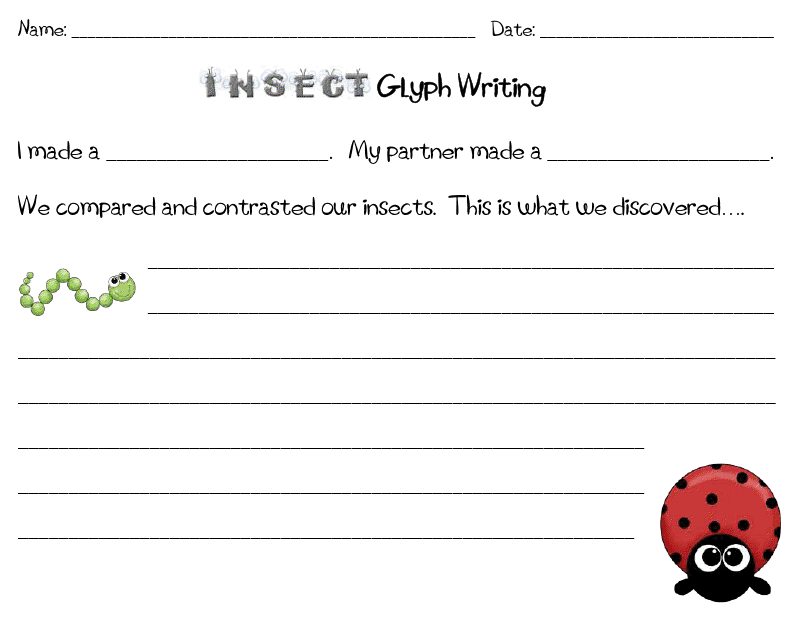 Tales of a Teacherista: Comparing & Contrasting Insects