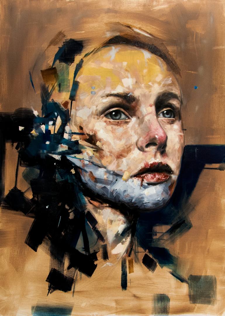 Davide Cambrìa, 1986 | Abstract Portrait painter | Tutt'Art@ | Pittura ...