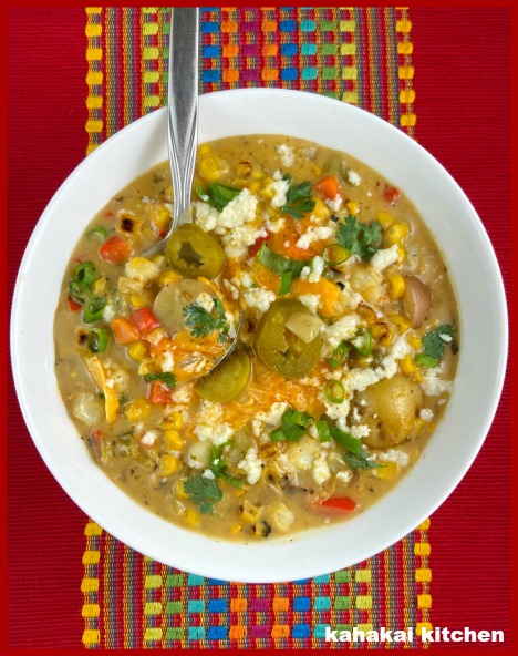 Kahakai Kitchen: Mexican Street Corn, Hominy & New Potato Chowder for ...