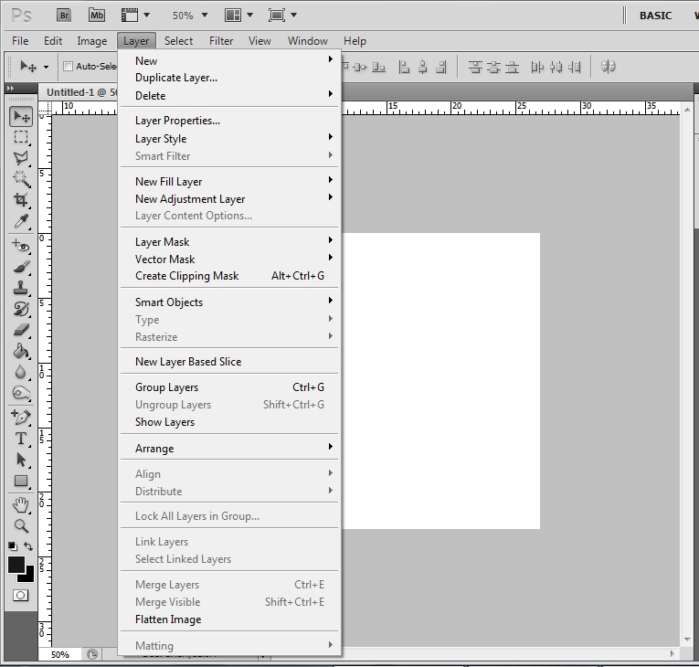 Belajar Photoshop Dari Dasar: Mengenal Menu Bar pada Photoshop