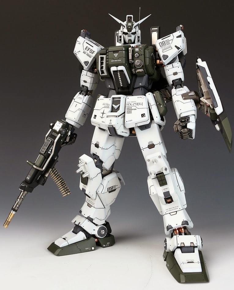 GUNDAM GUY: 1/60 RX-79[G] Gundam Ground Type [Conversion Kit] - Painted ...