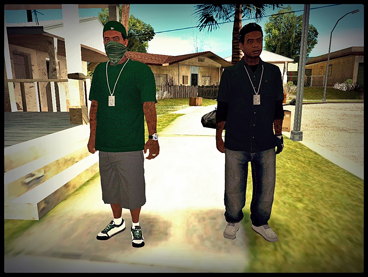 GTA SA - Skin Do Lamar e Davis Do GTA V | Momento Mods - Mods Para GTA ...