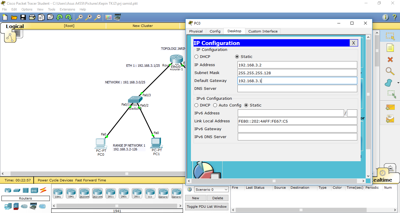 IMPLEMENTASI "ROUTER WINDOWS XP" DI VMWARE - Catatan Guntur