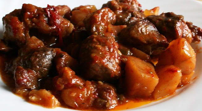 Receta Sabor Cubano: Receta de Chilindrón de Chivo