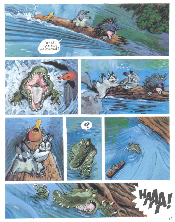 D'une berge à l'autre: Toto l’ornithorynque 1 : L’arbre magique