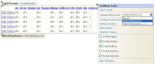IT Knowledge: Both DataSource and DataSourceID are defined on ‘GridView1′. Remove one definition ...