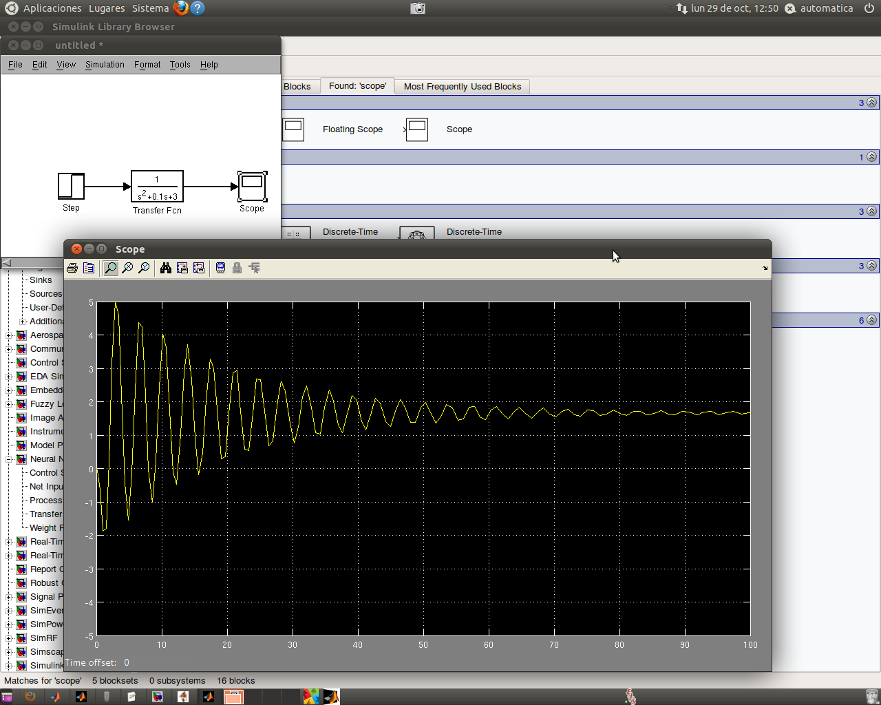 Regulacion Automatica Matlab Simulink