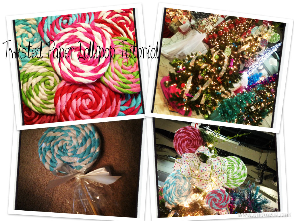 Flourishing Retailers: Lollipop Love - Twisted Tissue Lollipops