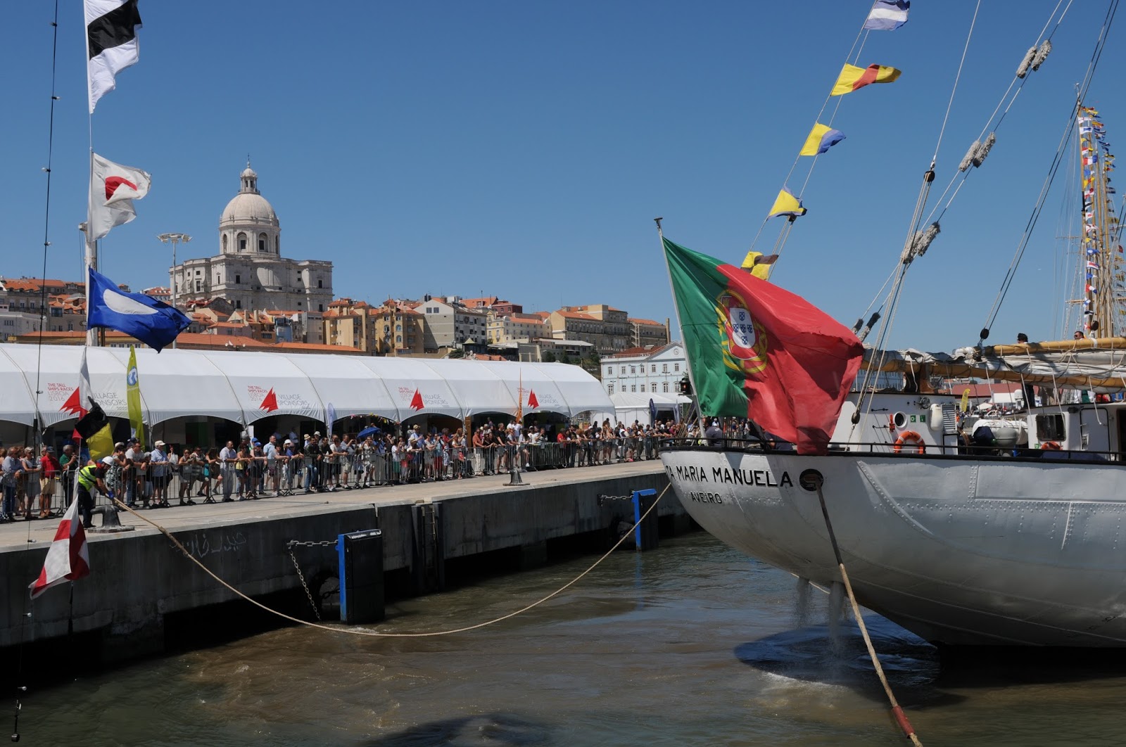 SHIPS & THE SEA - BLOGUE dos NAVIOS e do MAR: Chegada do SANTA MARIA ...