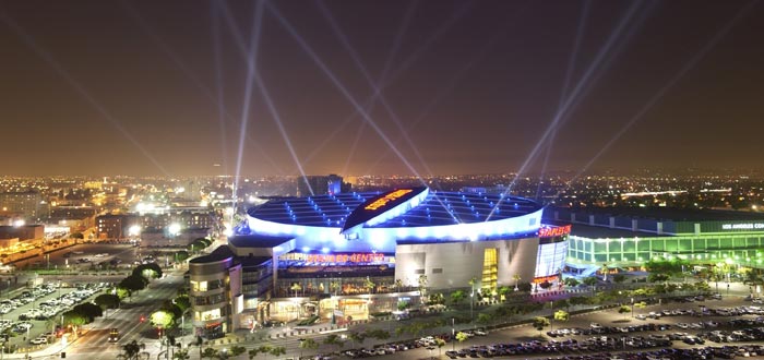 NBA: Estadio de los angeles lakers