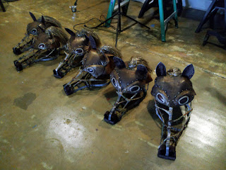 Ryan Bradburn - Design and Creation: Equus Horse Masks