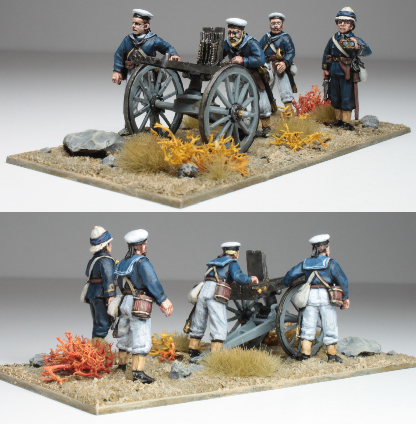 28mm Victorian Warfare: Naval Brigade Gardner Gun