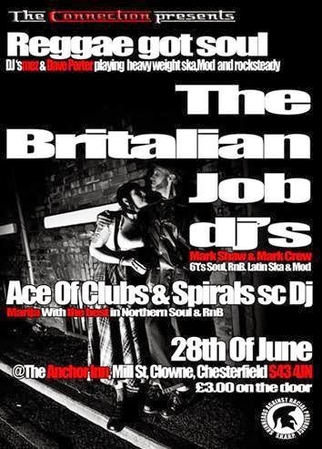 Modernist Society: The Britalian Job DJs at The Anchor Inn, Clowne, on ...