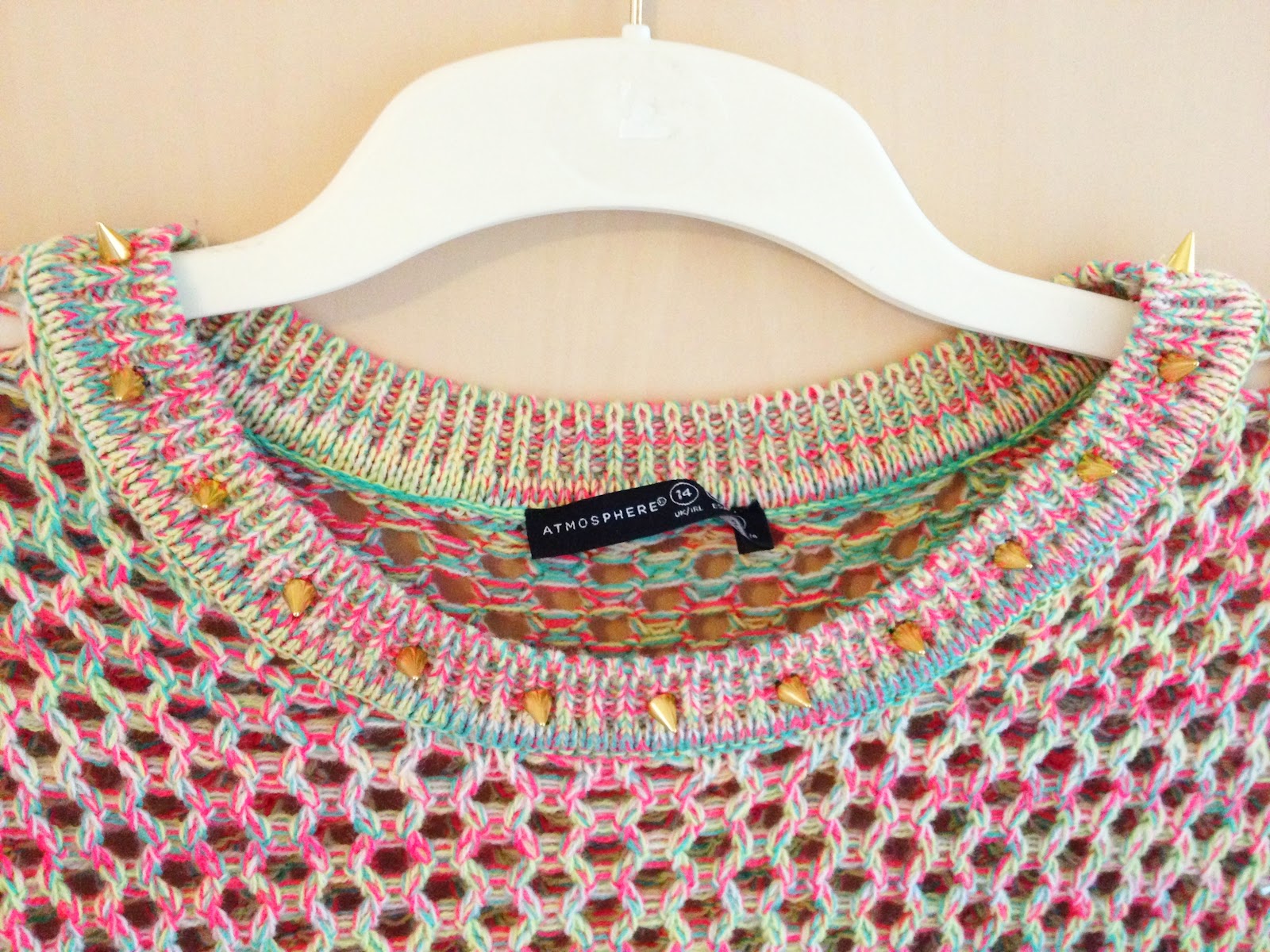 Kaaty MacDonald: DIY studded jumper