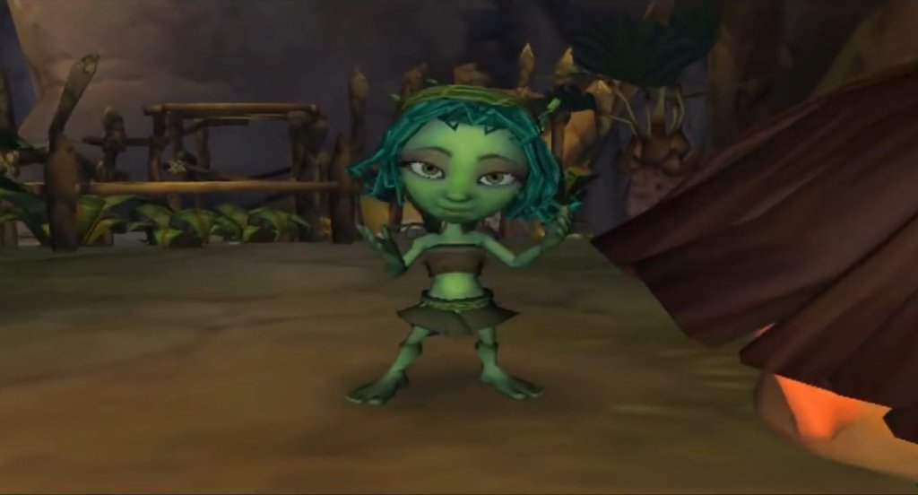 Anime Feet: Tak and the Power of Juju: Flora