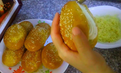 chef de cuisine : oum walid des salés a la créme au fromage