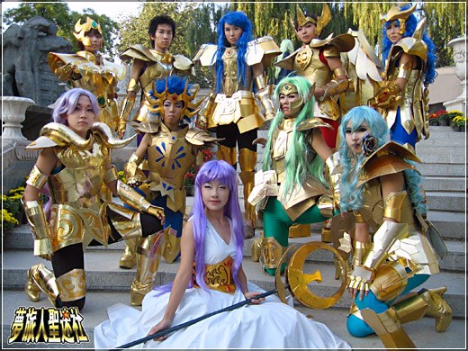 Cosplay Saint Seiya ed il Super Musical