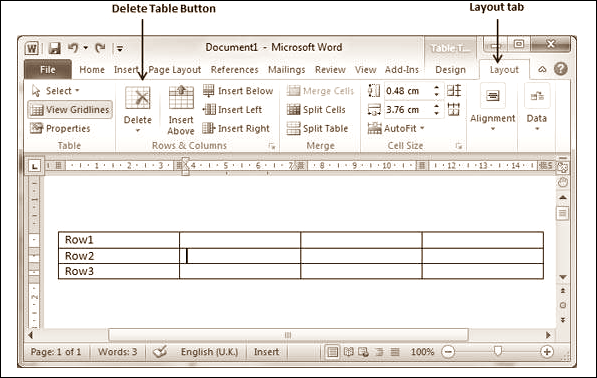 Cara Menambah Atau Menghapus Baris (Rows) Dan Kolom(Columns) Microsoft ...