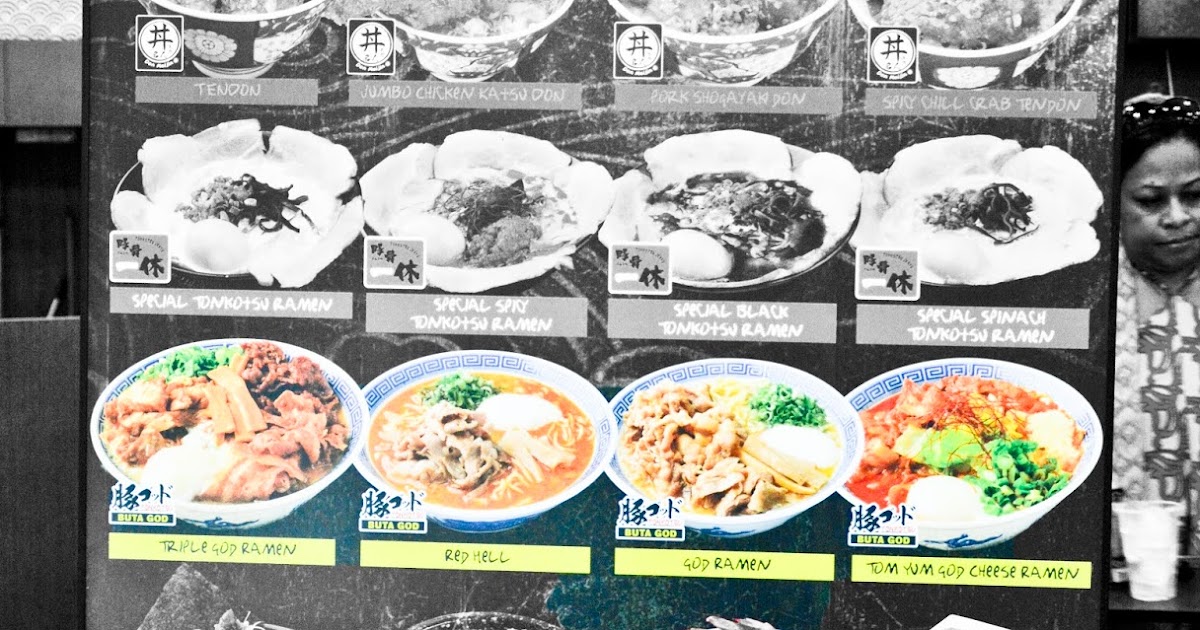 Entree Kibbles: Buta God Tonkotsu God Ramen @ Bugis Plus Ramen Champion ...