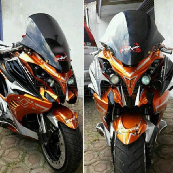 25 Gambar modifikasi vario 150 esp velg jari jari ban besar ceper ...
