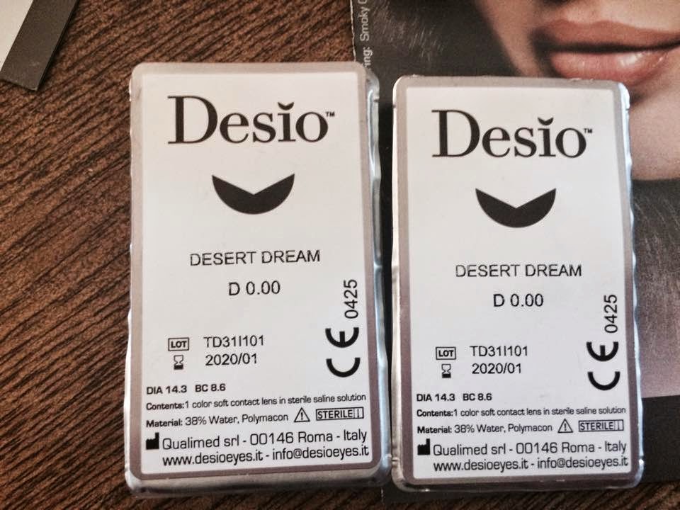 Rumsha's Reviews: Purchase! : Desio lens; Desert Dream Contacts!
