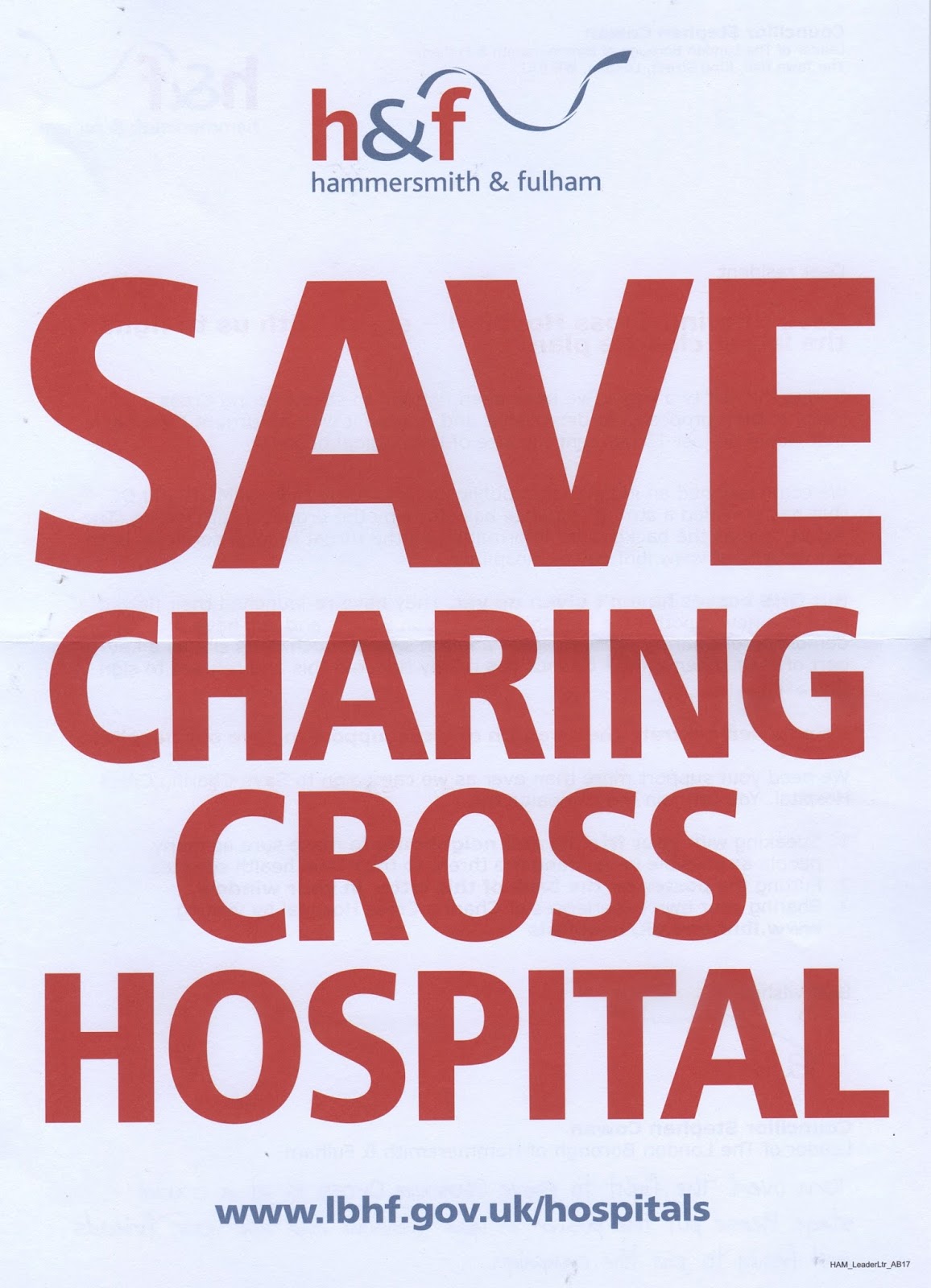 SAVE OUR HOSPITALS: March 2017
