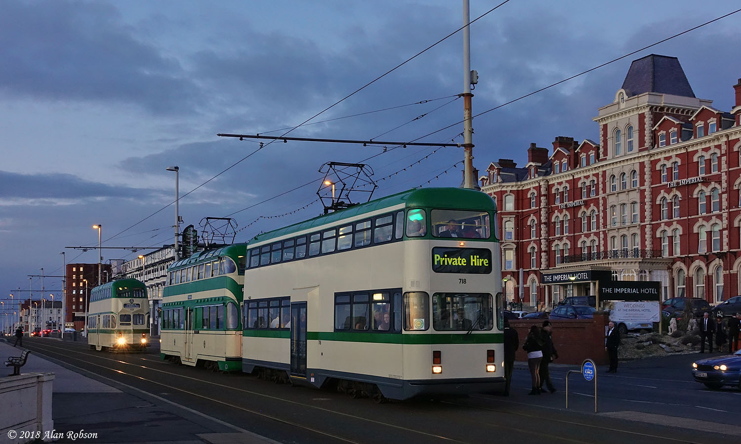 Blackpool Tram Blog: Balloons on Private Hire