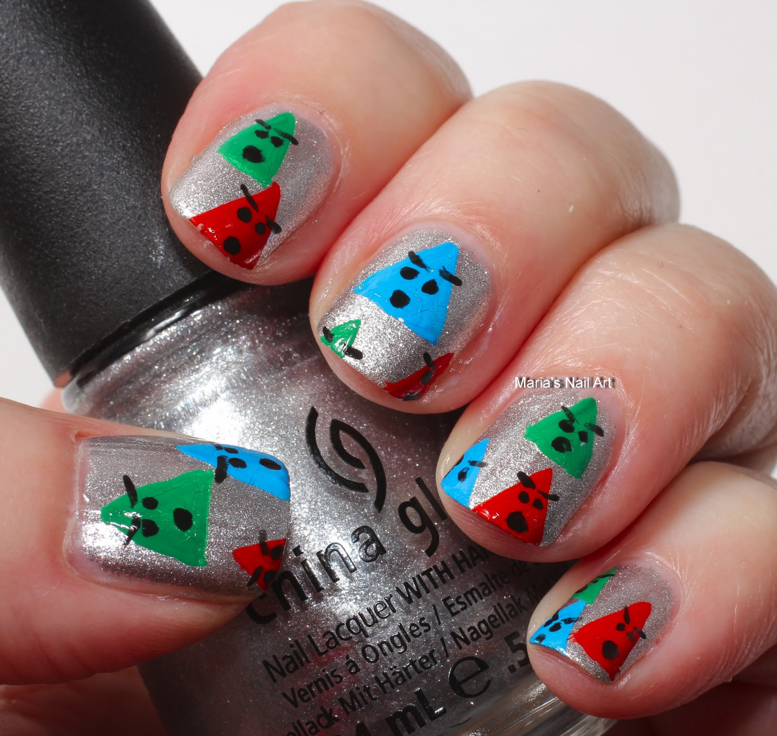 Marias Nail Art and Polish Blog: Graffiti inspired - Artsy Wednesday