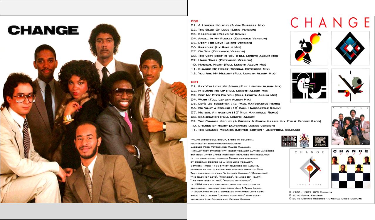 MUSICOLLECTION: CHANGE - Anthology - 2018