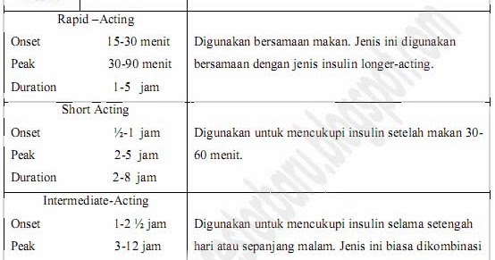 Macam-Macam Insulin dan Cara Kerja dalam Tubuh | Obat Diabetes