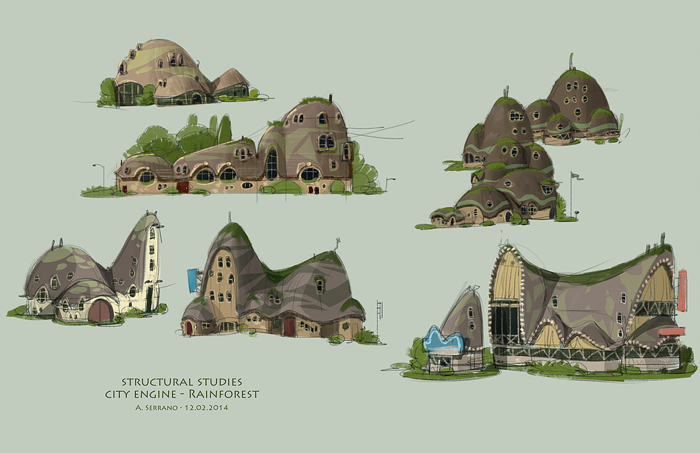 For Glorious Zootopia: The Art of Zootopia #4 Rainforest District