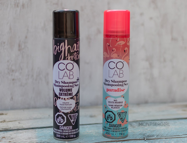 Colab Dry Shampoo Paradise & Colab Dry Shampoo + Volume - My Blog Spot