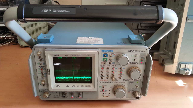 Ebay Seller Fayemoon : Tektronix 495P 100Hz to 1.8GHz Programmable Spectrum Analyzer Exellent ...