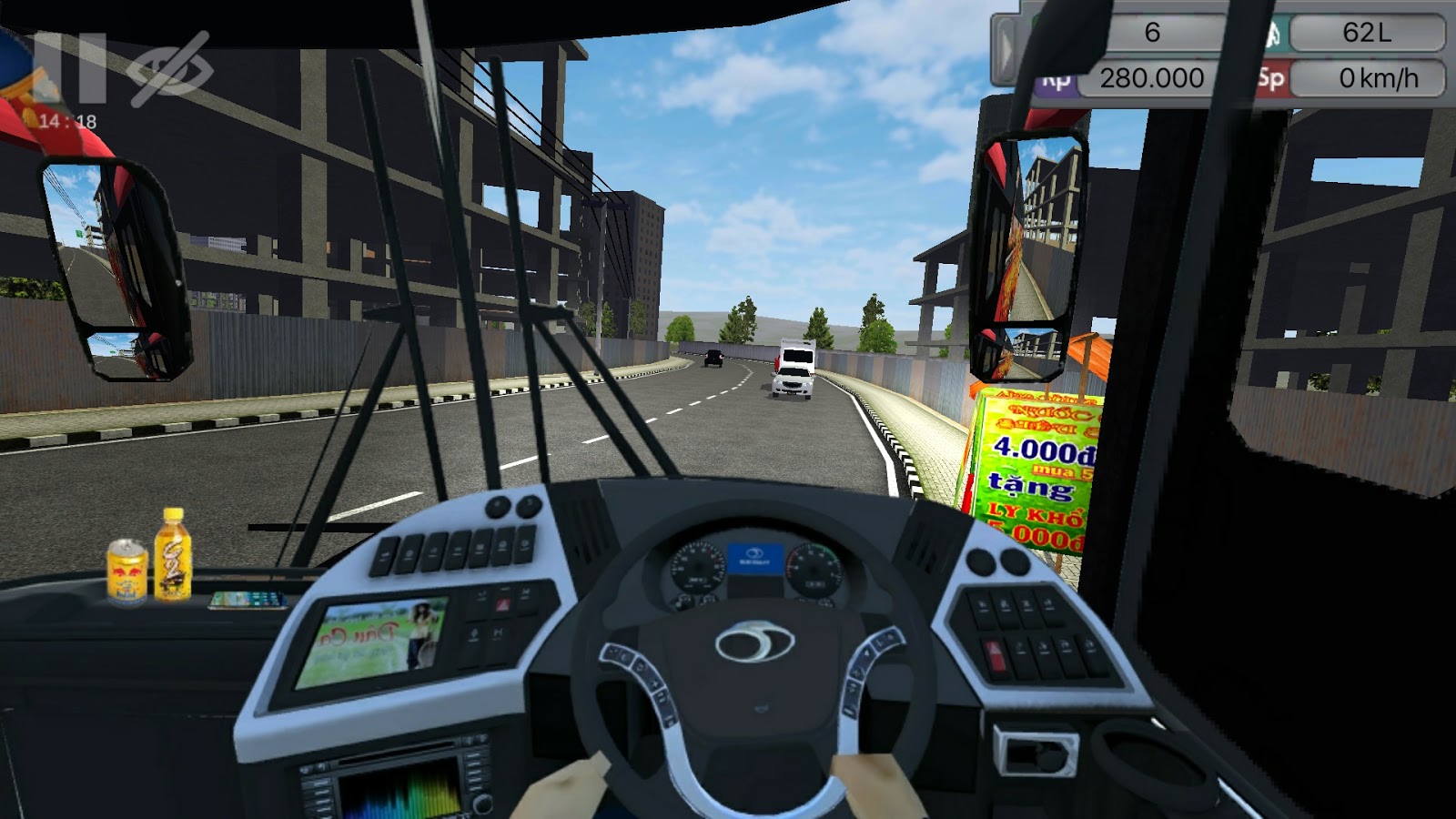 Mod buồng lái hyundai thaco Bus Simulator Việt Nam vào BUSSID indonesia ...