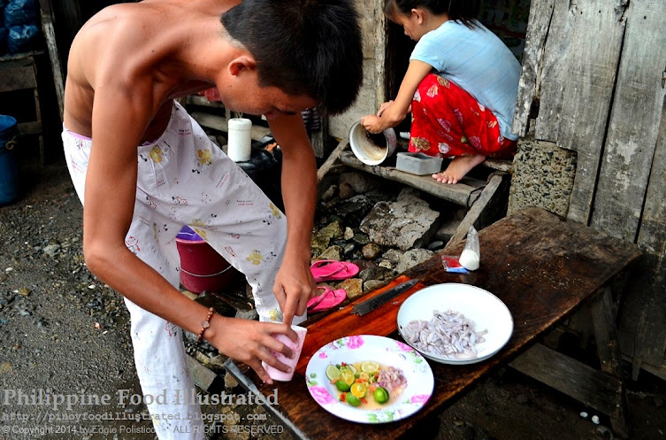 Philippine Food Illustrated: kinilaw nga sasing