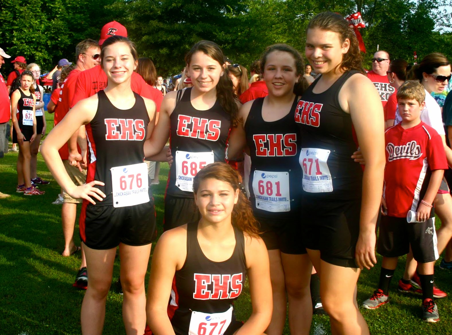 ELKMONT ALABAMA: EHS XC AT CHICKASAW TRAIL