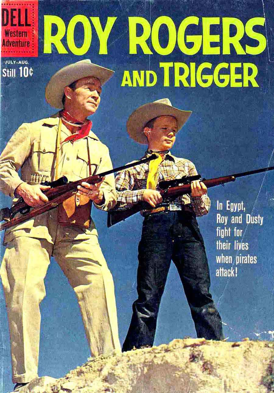 Roy Rogers and Trigger #138 - Russ Manning art - Pencil Ink