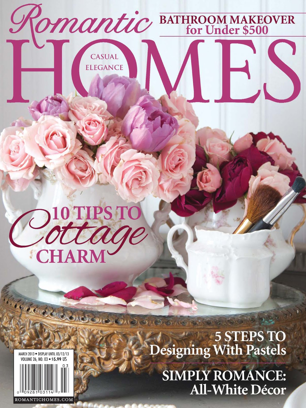 Keeping It Cozy: Thank You Romantic Homes