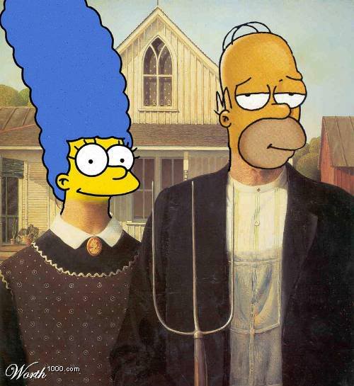 Pinzellades al món: American gothic, de Grant Wood: un quadre i les ...