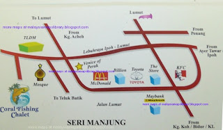 Malaysia Maps Library: Map of Seri Manjung