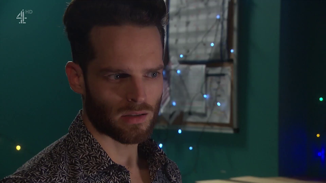 Hollyoaks off the Charts: Jude Monk McGowan Open Shirt