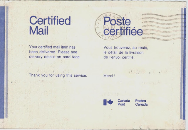 Postal History Corner: Certified Mail